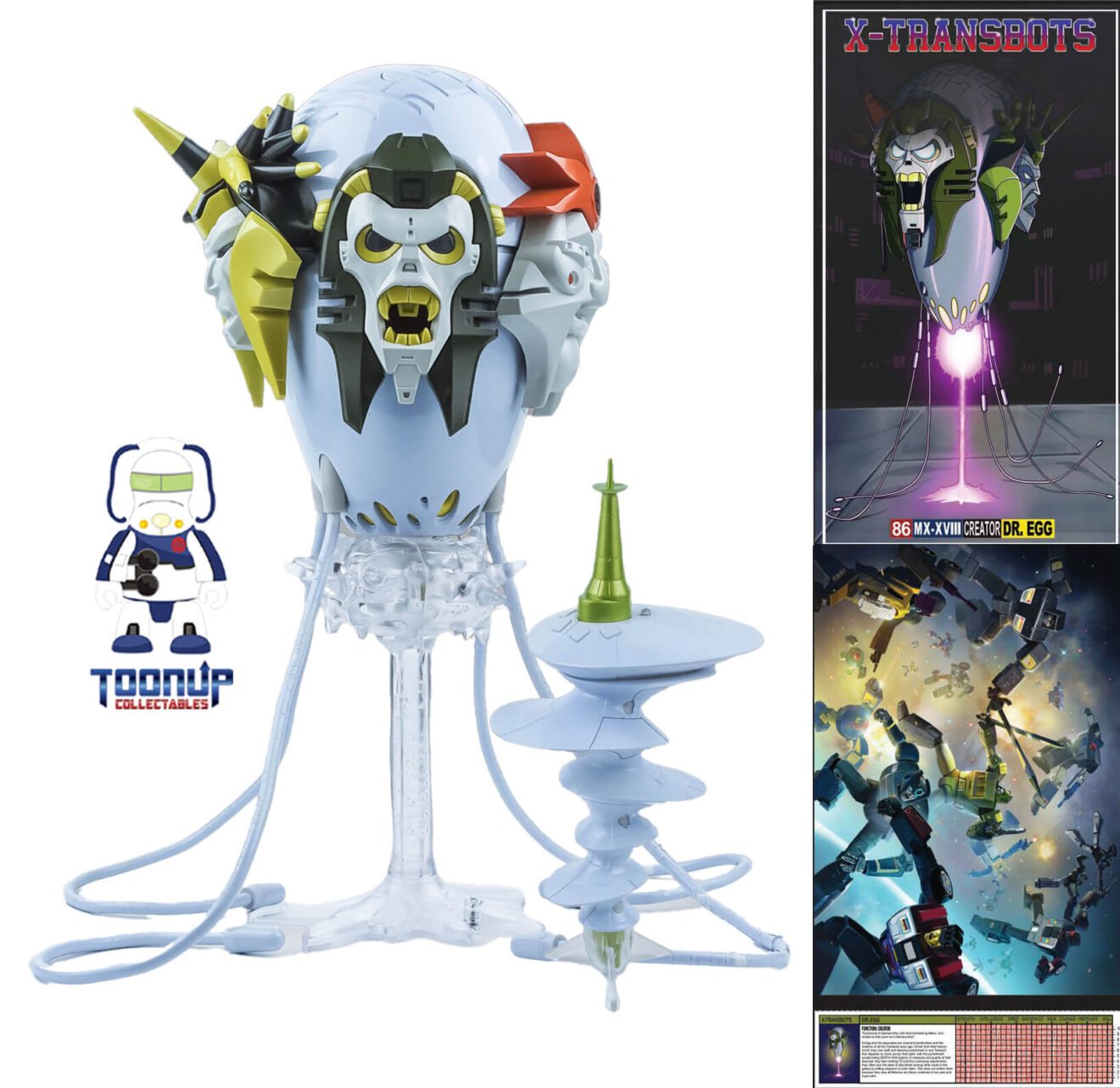 X-Transbots MX-18E Dr Egg – Toonup Collectables