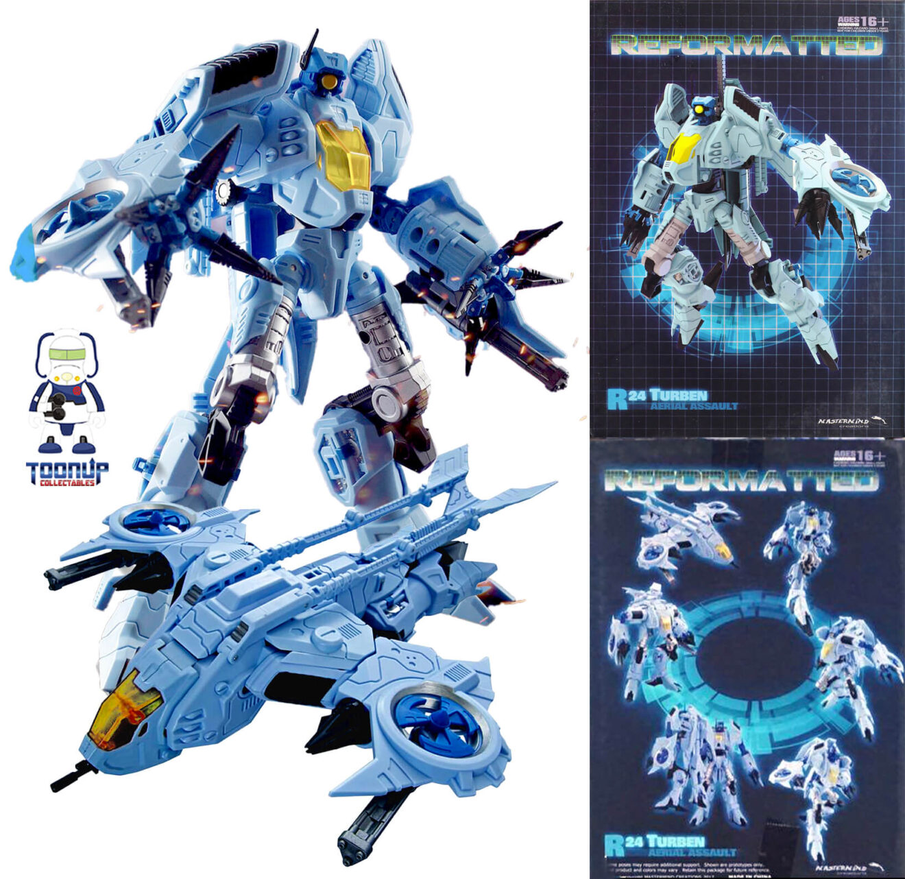 Mastermind Creations Reformatted R-24 Turben – Toonup Collectables